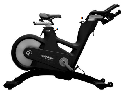 Différences du vélo Life Fitness IC7 – Life Fitness Soutien