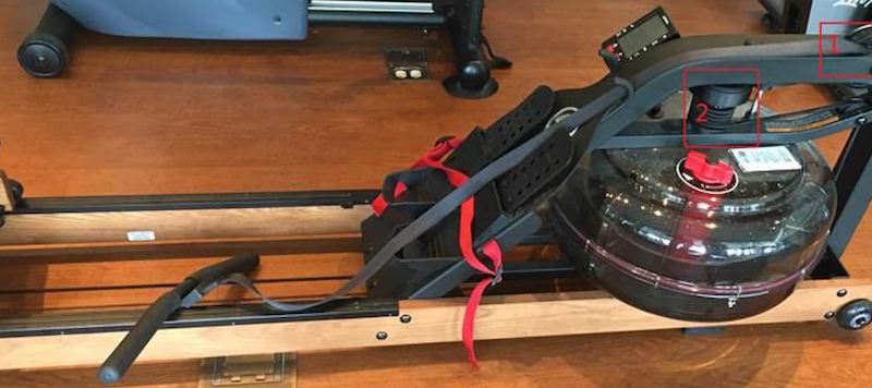 Tali Life Fitness, Cybex Hydro Rower kusut – Life Fitness Mendukung